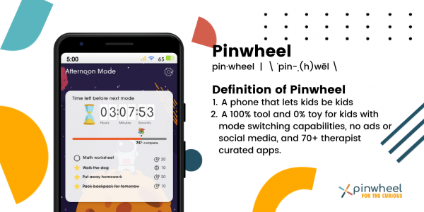The Pinwheel Phone, for Kids by Dads