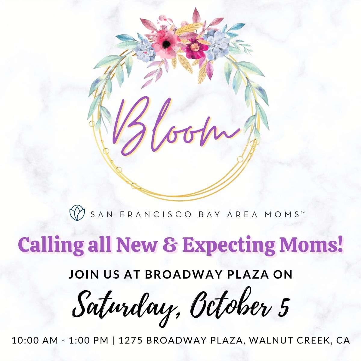 2024 Bloom Event for New and Expecting Moms and Families